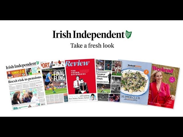 Irish Independent. Take a fresh look - AdWorld.ie