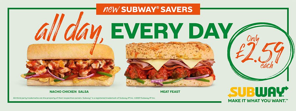 Subway Savers Campaign | AdWorld.ie