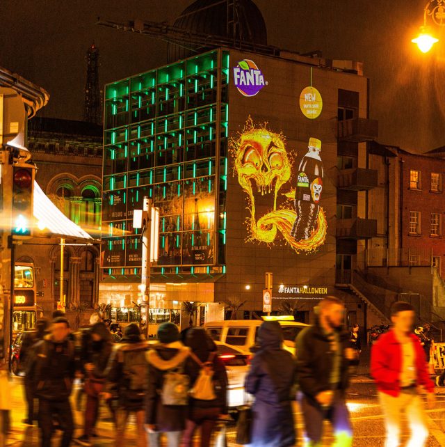 Fanta Turns to the Dark Side for OOH Campaign | AdWorld.ie