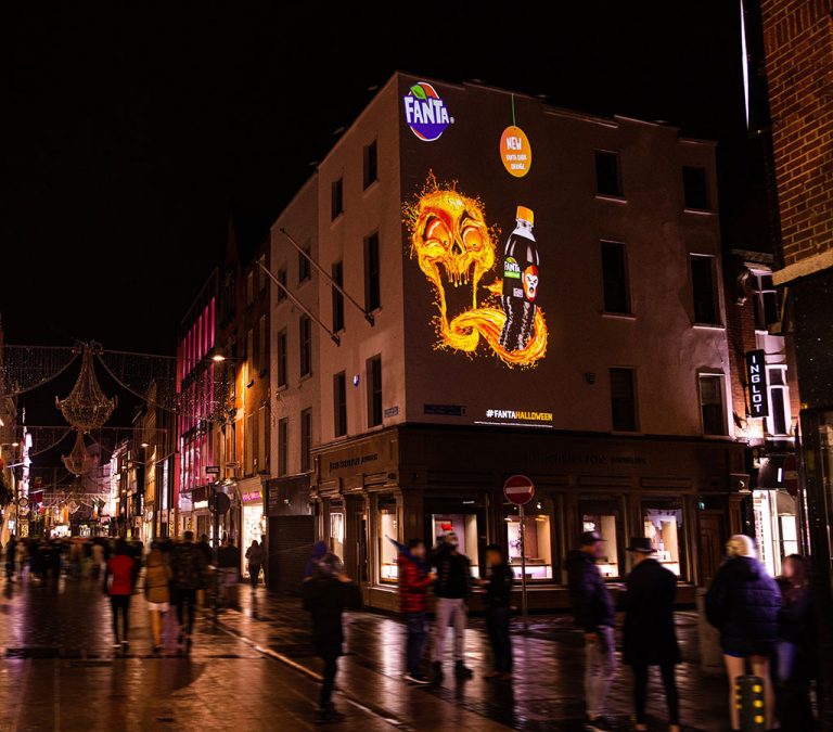 Fanta Turns to the Dark Side for OOH Campaign | AdWorld.ie
