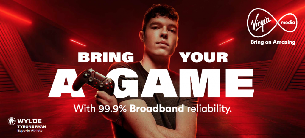 Virgin Media Campaign Shines a Light on Gaming Community | AdWorld.ie