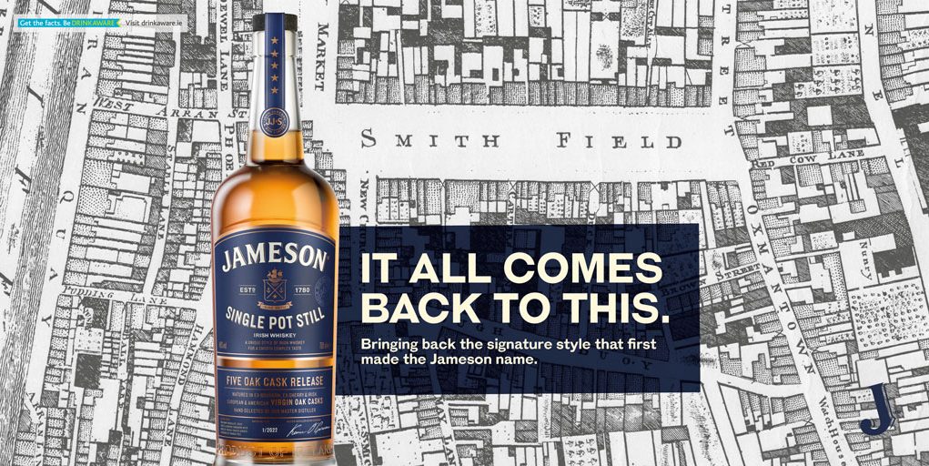 Jameson Celebrates New Brand Launch with Campaign from The Public House ...