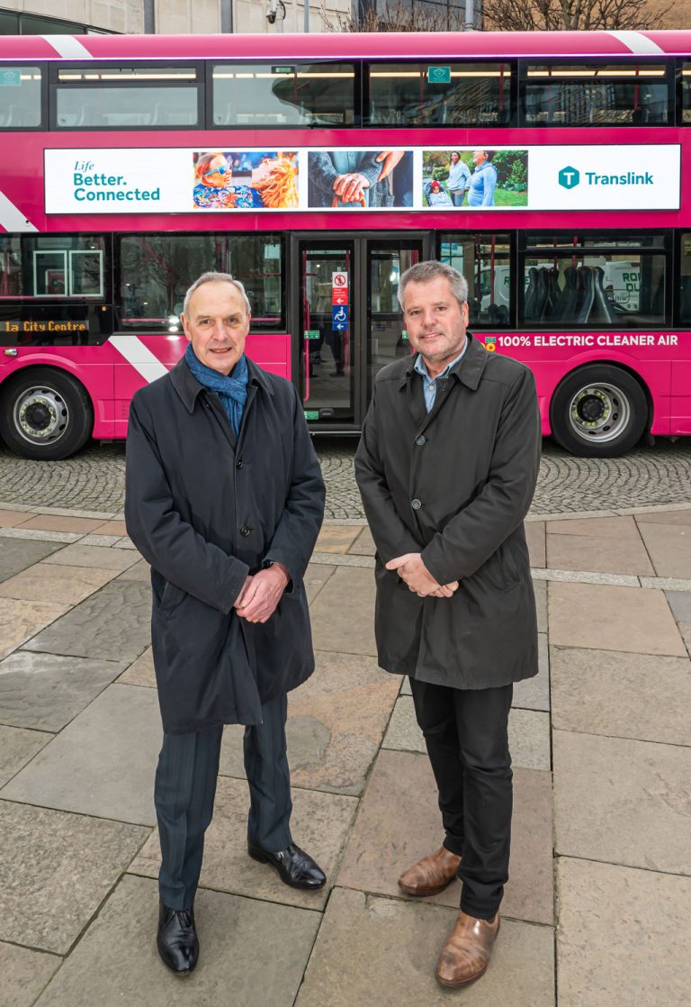 Global and Translink Launch First Digital Bus Screens in Northern ...