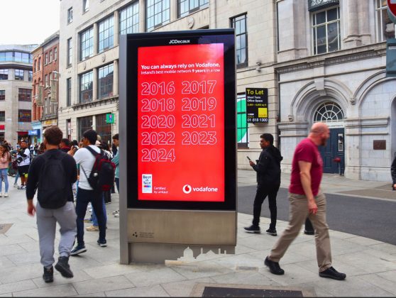 Out \ Look: Vodafone celebrates Umlaut win via OOH | AdWorld.ie