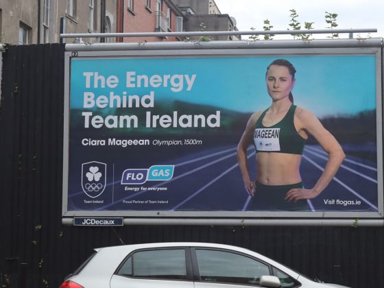 Flogas Energises Team Ireland on OOH | AdWorld.ie
