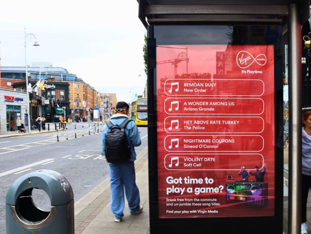 Out \ Look: Virgin Media goes all-in on Playtime | AdWorld.ie